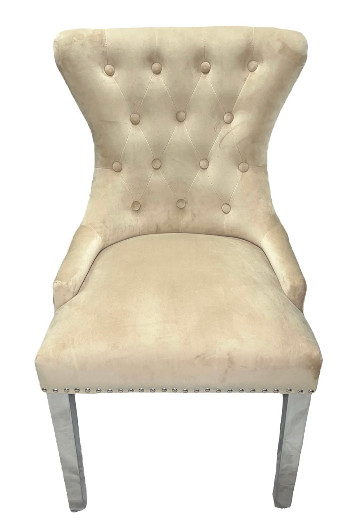 Chelsea Mink Lion Knocker Chair – Eliteambientinteriors